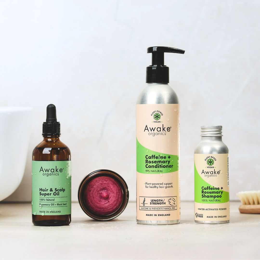 Natural Hair Growth Support | Made in England – Awake Organics