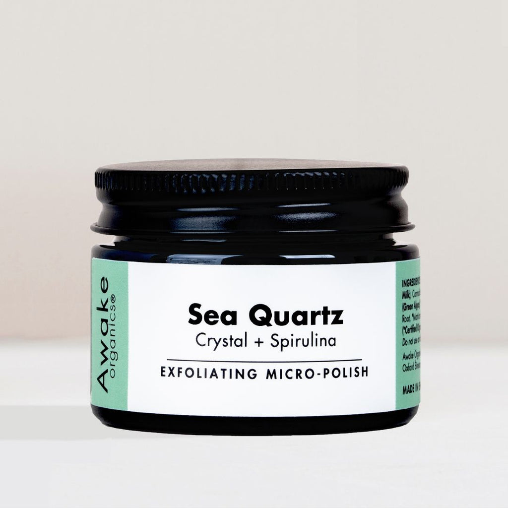 Sea Quartz Exfoliating Micro-Polish | 100% Natural Face Exfoliation ...
